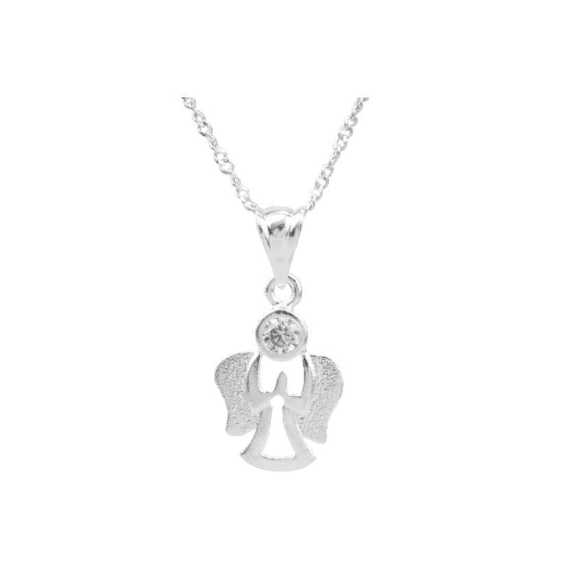 Collar Angel Comunión Plata – Cleo Joyas